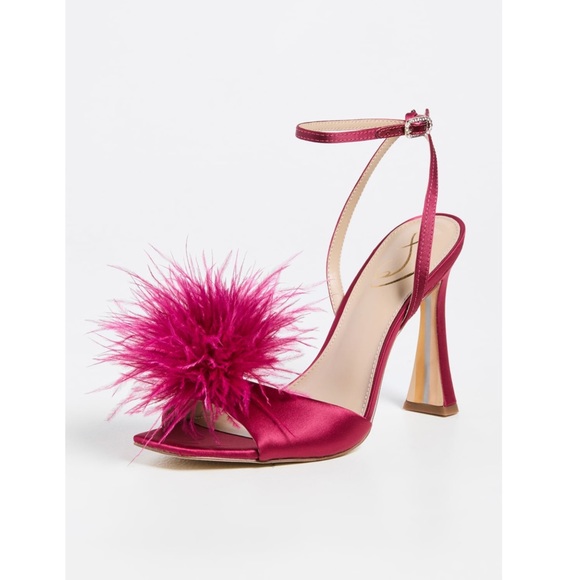 Sam Edelman | Shoes | New Sam Edelman Leon Feather Pumps In Satin ...